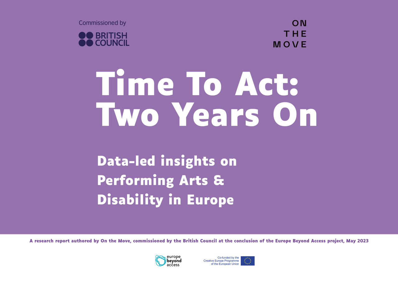 Time to Act: Two Years On, Data-led Insights on Performing Arts and ...