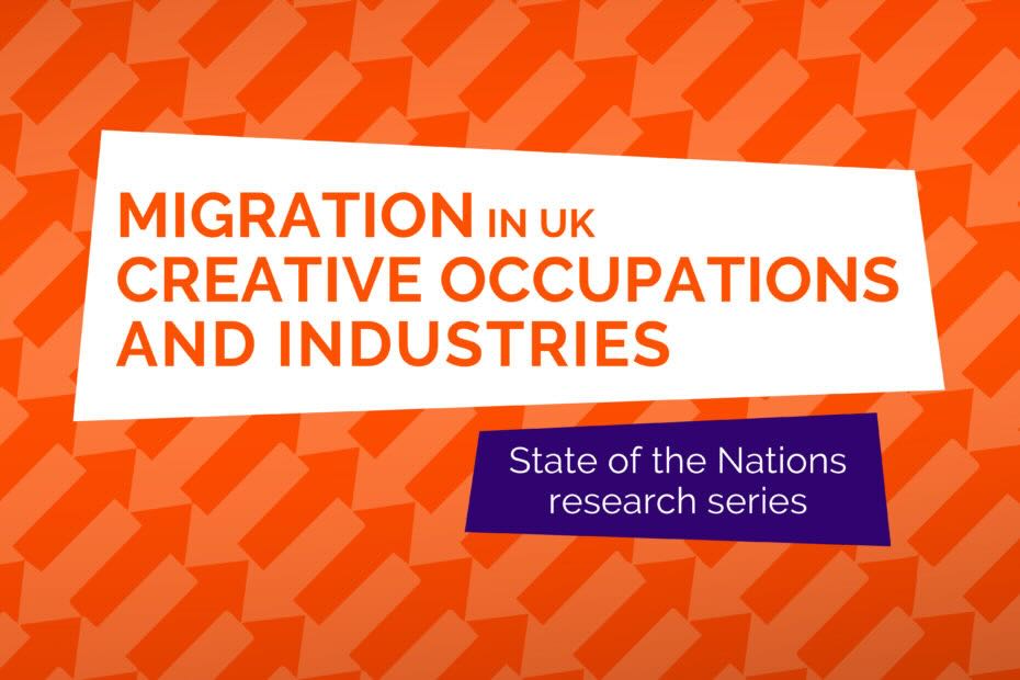 Migration in UK Creative Occupations and Industries | On the Move