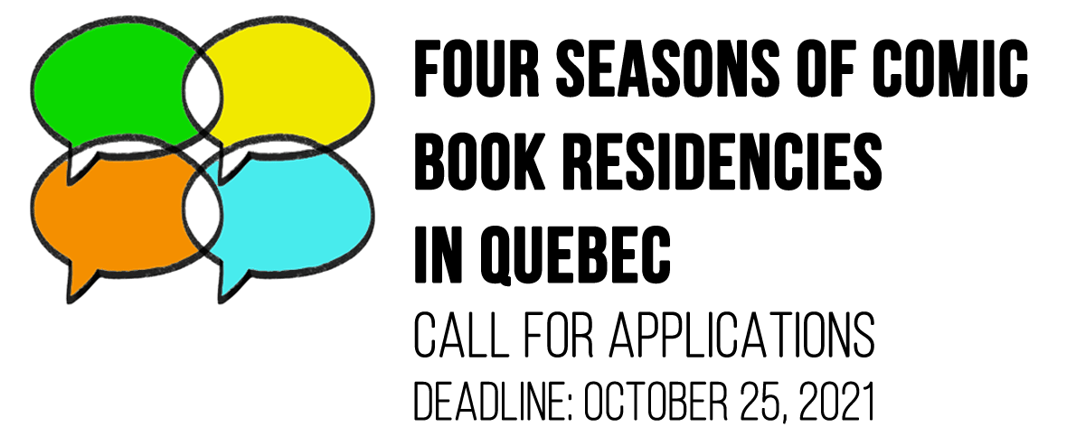Four Seasons of Comic Book Residencies in Quebec (Canada) | On the Move