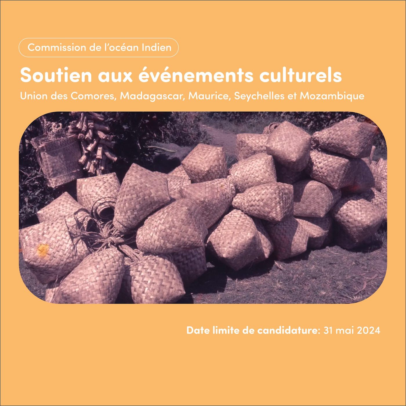 Indian Ocean Commission: Support for Cultural Events (Union of Comoros ...