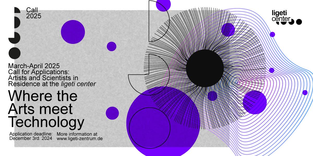 Ligeti Center: Artists and Scientists in Residence 2025 (Germany) | On ...