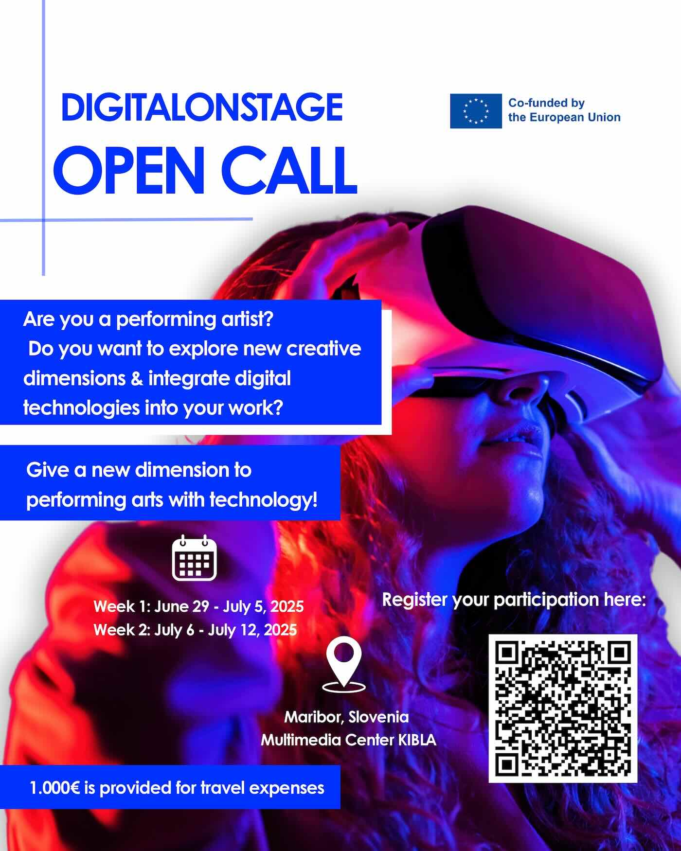 Digital on Stage: 2025 Mobility Programme in the Performing Arts and ...