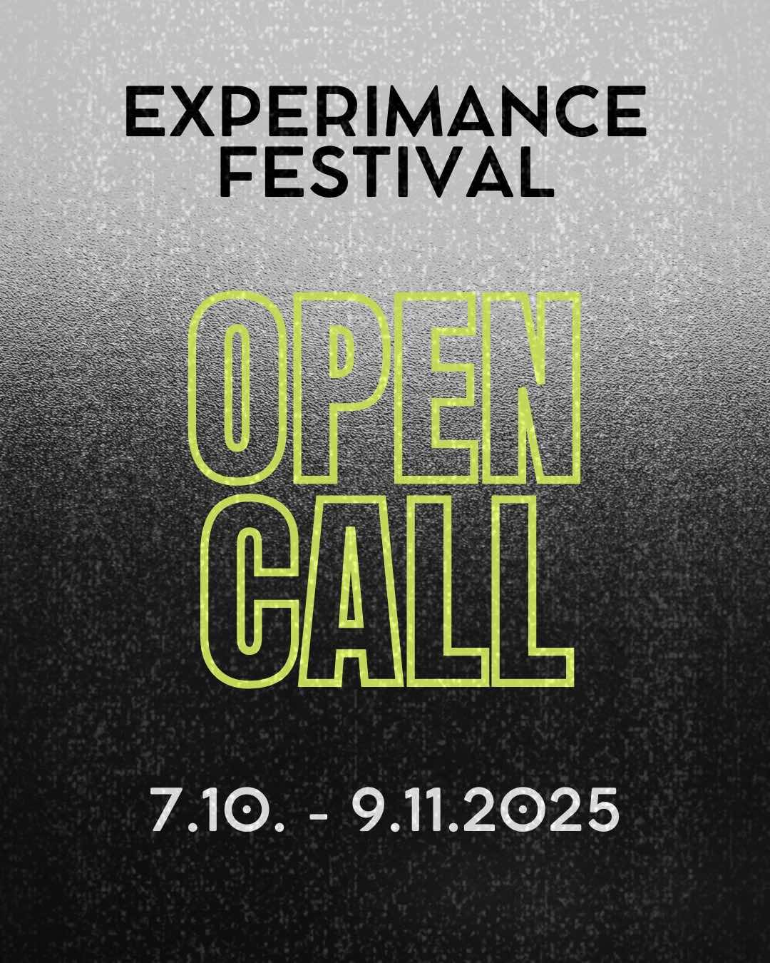 Experimance Festival: Call for Sound Art and Experimental Music ...
