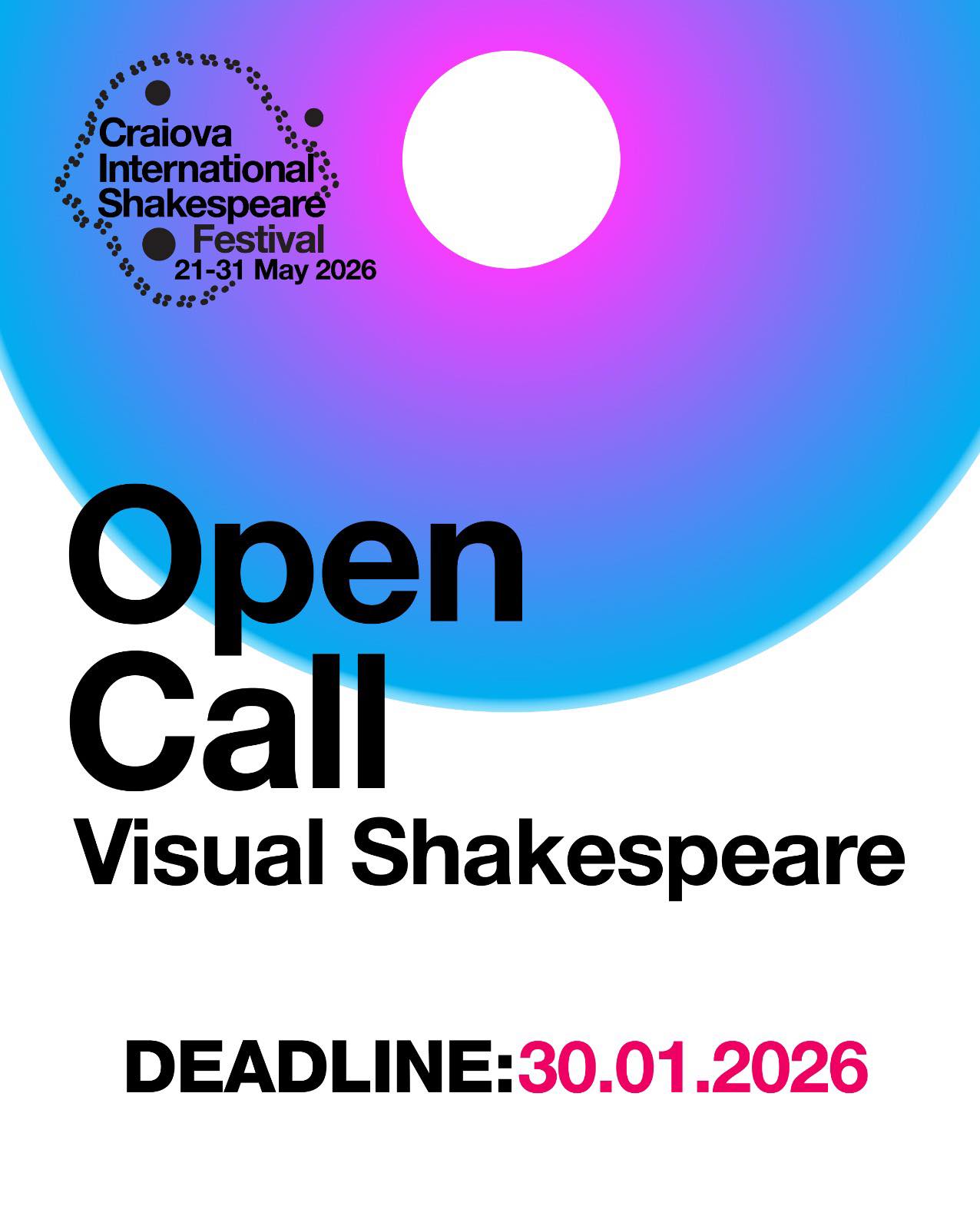 International Shakespeare Festival Craiova 2026 Call for Visual Artists ...